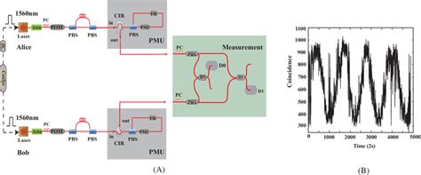 A Experimental Setup Of The Polarization Discriminated Time‐bin Download Scientific Diagram