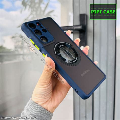 Ốp Lưng Samsung S21 Ultra 5g Longer Xanh Dương