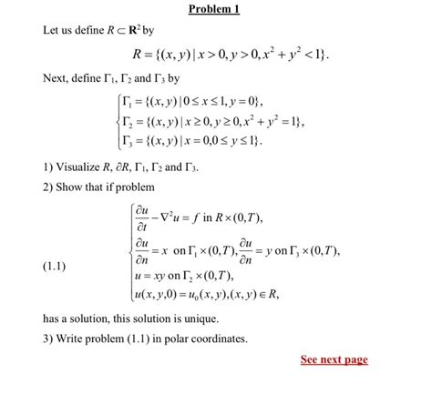 problem 1 let us define rc r2 by r { x y x 0 y