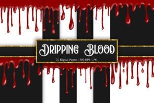 Dripping Blood Background Graphic By Pinkpearly Creative Fabrica