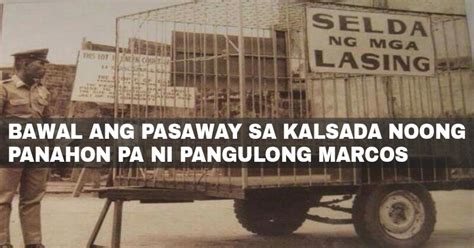 Alam Mo Ba Noong Panahon Ni Pres Marcos Bawal Ang Mga Pasaway Sa