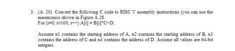 Solved A Compute The Effective Cpi For Risc V Using Chegg