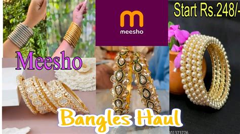 Meesho Affordable Bangles Haul Latest Bangles Collection Bangles