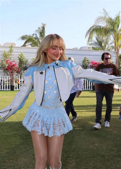 Coachella Sabrina Jacket Sabrina Carpenter Leather Jacket
