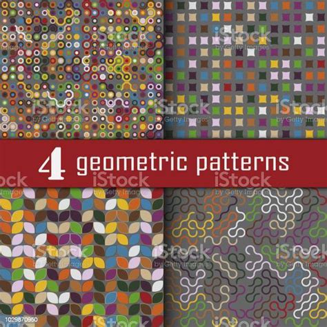 Vector Background With Abstract Geometric Pattern Stock Illustration Download Image Now