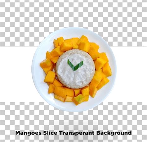 Premium Psd Mango Slice