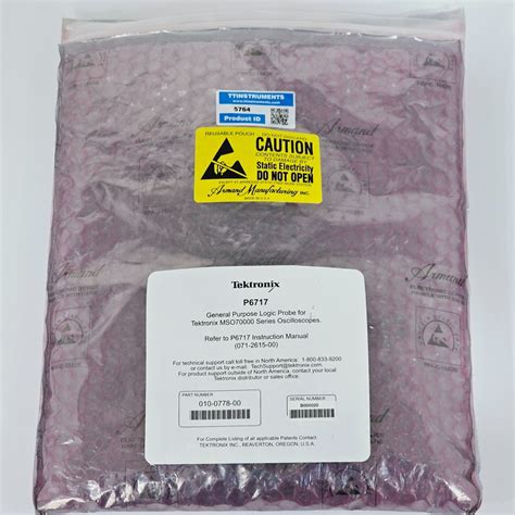 Tektronix Tek P6717 17 Ch General Purpose Logic Probe