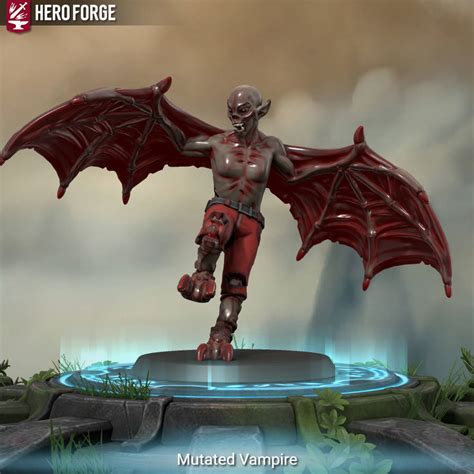 Heroforge Mutated Vampire By Kyleman98 On Deviantart