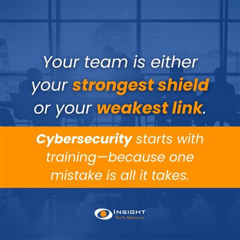 Cybersecurity Employeeawareness Itsecurity Insight Tech Advisors