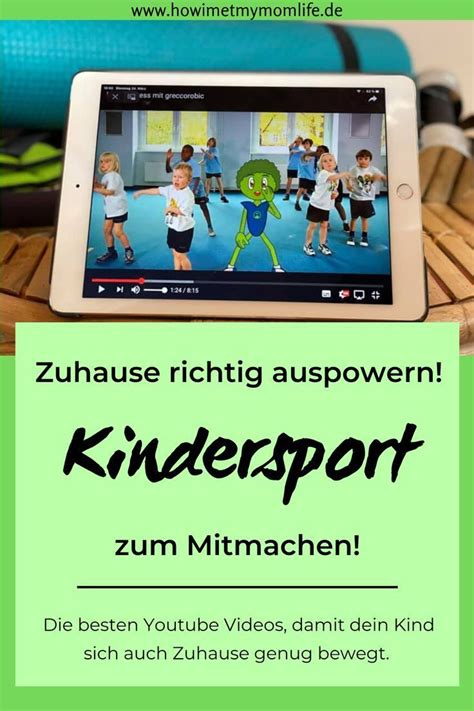 Kindersport für Zuhause - so powert sich dein Kind Zuhause aus - HOW I ...