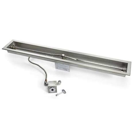 Hpc 36 Linear Trough Match Lit Ignition Fire Pit Insert Us Fireplace