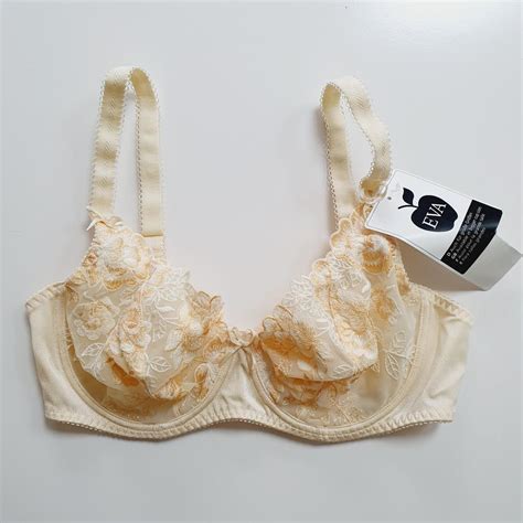 Eva Luxury Underwired Lace Bra Size 38b Brand New Depop