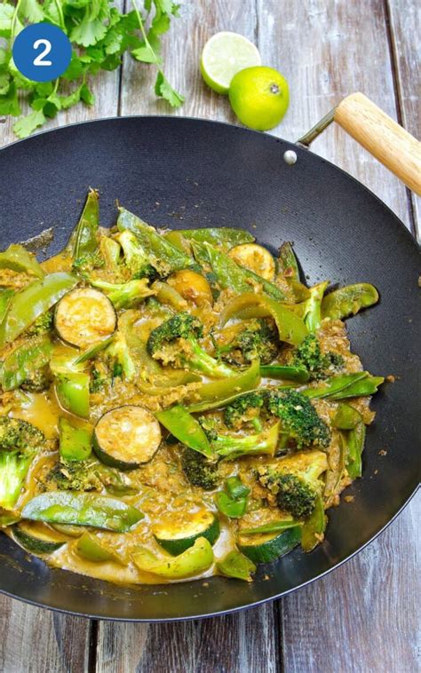 Vegetable Thai Green Curry Healthy Living James