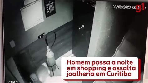 Homem Se Esconde Passa A Noite Em Shopping E Assalta Joalheria Em