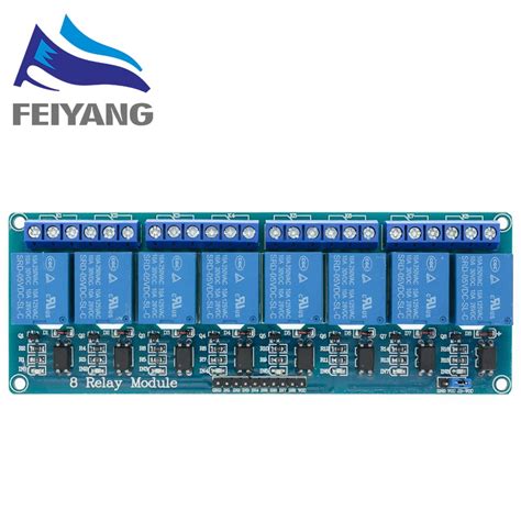 5V 1 2 4 8 Channel Relay Module With Optocoupler Relay Output 1 2 4 8 Way Relay Module In Stock