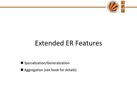 Chapter 7 Entity Relationship Model Ppt Download