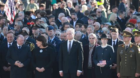 В Литве прощаются с военнослужащими США погибшими на учениях