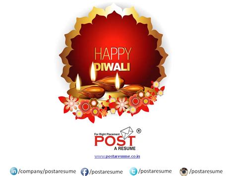 Wishing You Happy Diwali And Prosperous New Year POST A RESUME