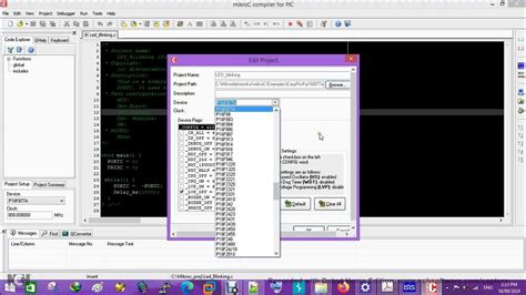 Microcontroller Pic16f877 Microchip Mikroc Compiler Proteus 52