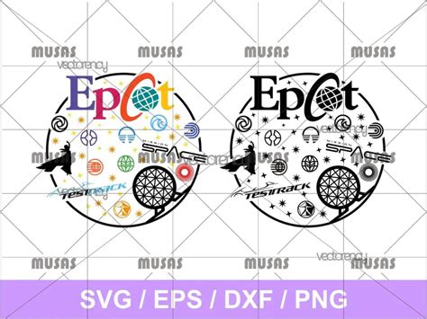 Walt Disney Epcot Svg Vectorency
