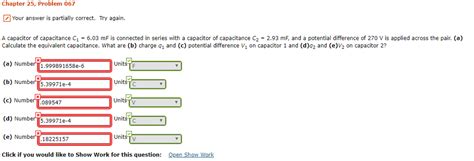 Solved Chapter 25 Problem 067 Your Answer Is Partially