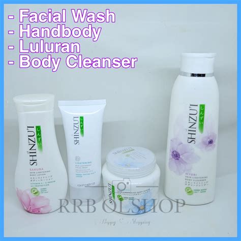 Jual Paket Shinzui 4 In 1 Bpom Body Scrub Shinzui 120gr Body Lotion
