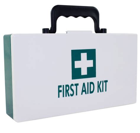 Kitchen First Aid Kit Complete Set In Plastic Case Everything Safety