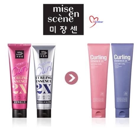 Mise En Scene Curl Curling Essence 2x 150ml 2 Types To Choose