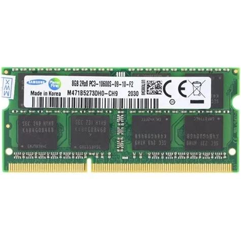 خرید و قیمت رم لپ تاپ Ddr3 Pc3 تک کاناله 1333 مگاهرتز Cl19 10600 سامسونگ ظرفیت 8 گیگابایت ترب