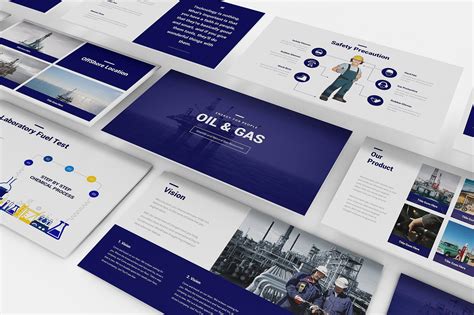 Шаблон для презентации Powerpoint нефть 82 фото