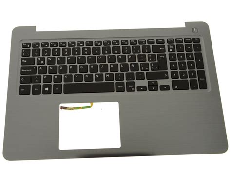 Spanish For Dell Inspiron 15 5567 5565 Palmrest Backlit Keyboard Assembly Backlit