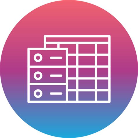 Data Table Free Seo And Web Icons