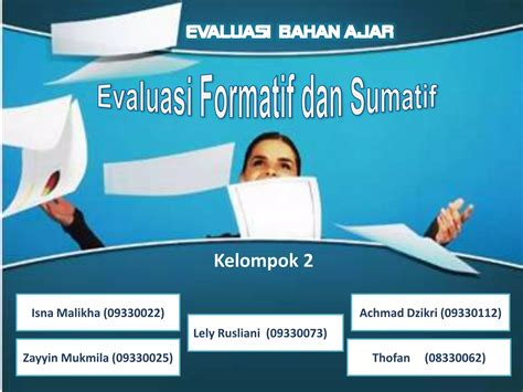 Evaluasi Sumatif Dan Formatif Pptx