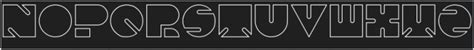 PUSH THE BUTTON Hollow Inverse Otf 400 Font Decorative D What Font Is