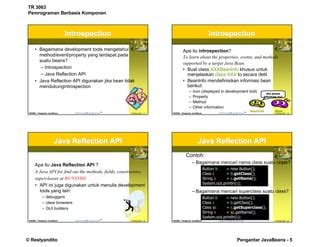 Pengantar Javabeans Ppt