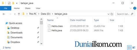 Cara Menjalankan Kode Program Java Proses Compile Rpl Smk 17
