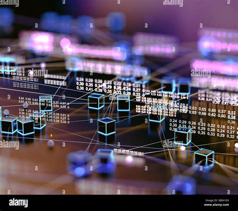 Data Volume Analysis And Computer Science Industry3d Illustrationdata