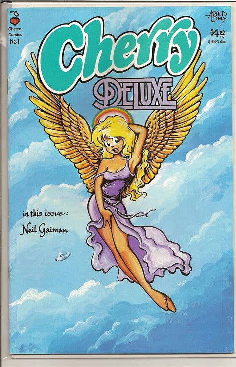 Cherry Deluxe Comics 1 Larry Welz Neil Gaimen Of Sandman