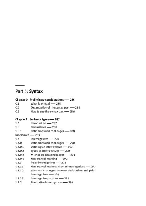 Pdf Part 5 Syntax