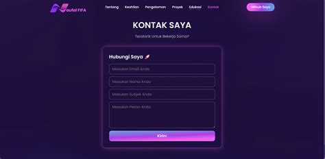 Github Fifovallewebsite Portofolio Pribadi Versi 50 Website Ini