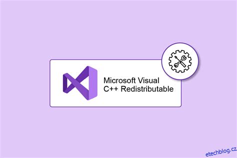 Jak Opravit Microsoft Visual C Redistributable