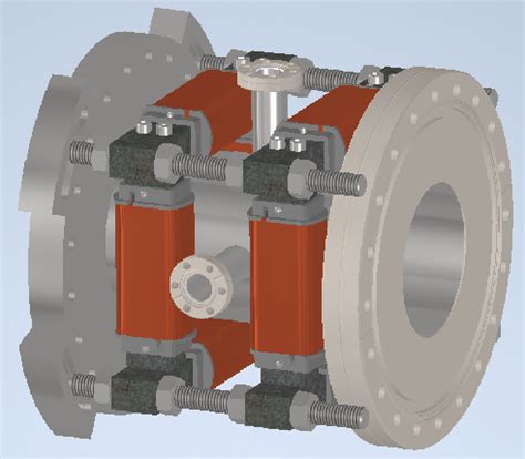 Cad Layout Of The Newly Developed Steerer Pair With Beam Pipe