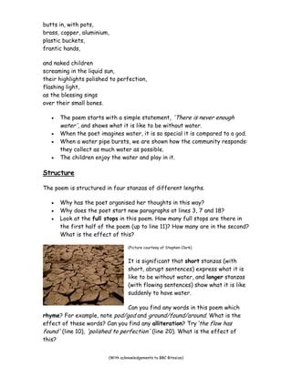 Blessing Poem Pdf
