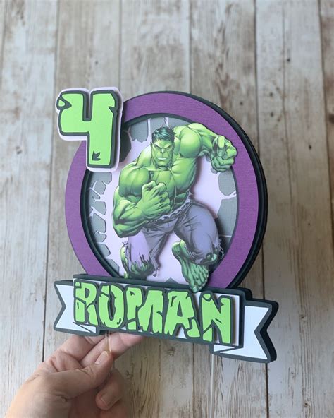 Hulk Themed Cake Topper Artofit