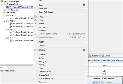 Crear Un Dbadapter En Osb 11g