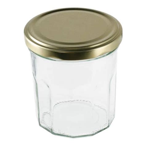 Preserving Jar Round Angular 324 Ml Tray 20 Pieces Buy Cheap At
