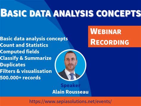 Data Analysis Use Cases Sepia Solutions