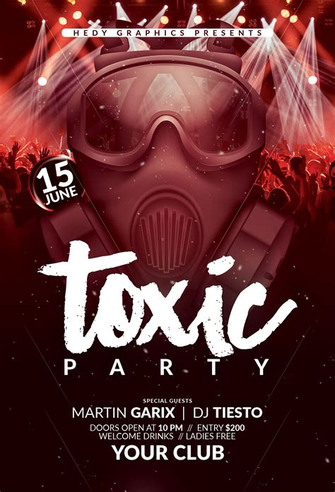 Ladies Night Flyer Template