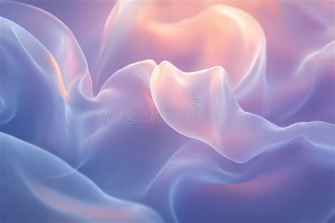 Soft Pastel Swirls Create A Calming Abstract Background In Gentle Hues Stock Illustration