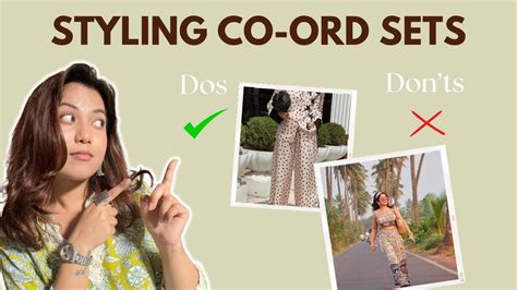 Co Ord Set Styling Fails And How To Fix Them YouTube